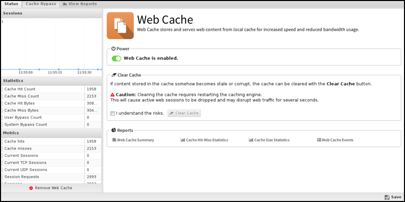 ETM NG Firewall User Guide - NG Firewall Performance Apps - Arista